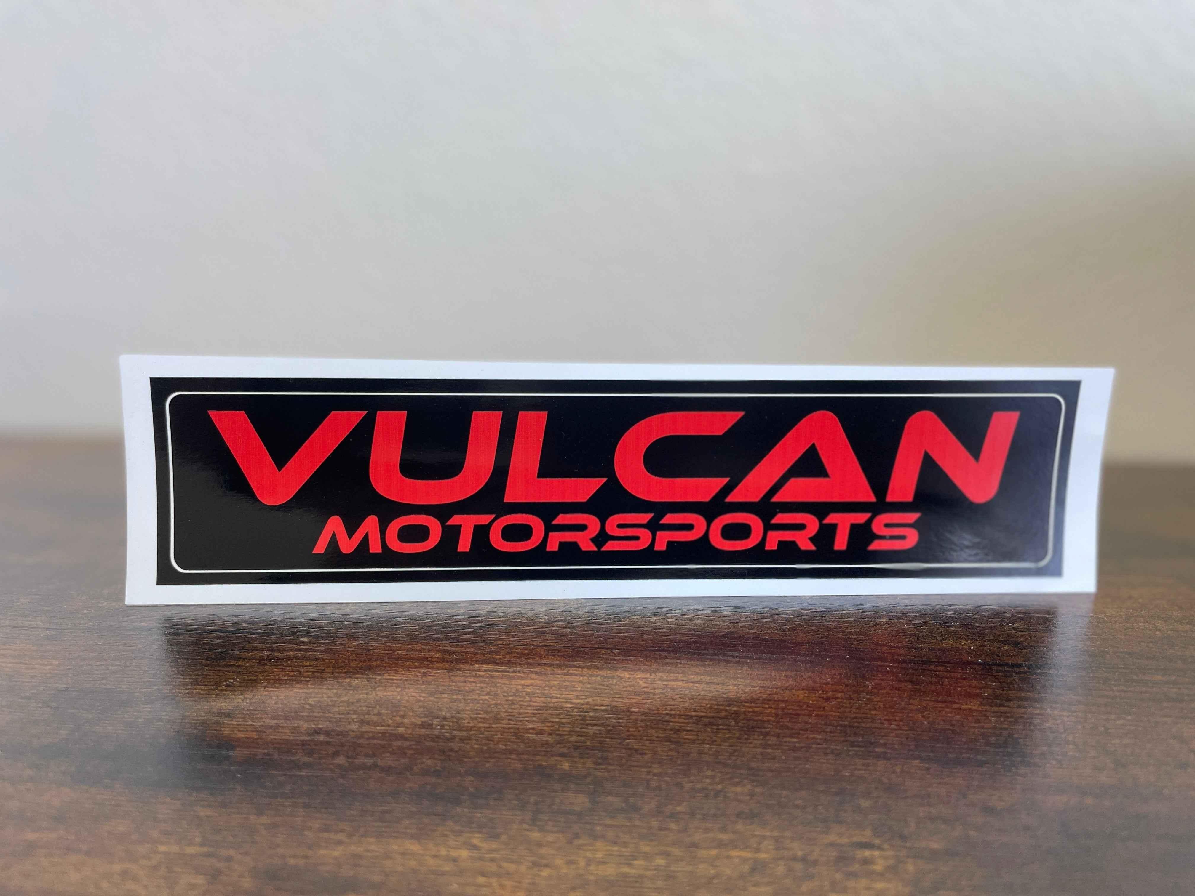 Vulcan Sticker – Vulcan Motorsports Store